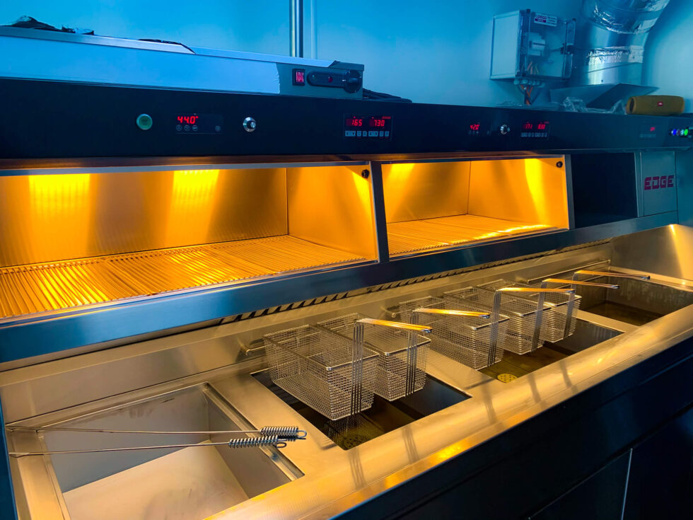 Callaways Fish and Chips Choose Edge Frying Range - Edge by Florigo